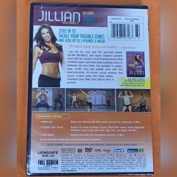 Media | No More Trouble Zones Jillian Michaels Ultimate Body Makeover ...